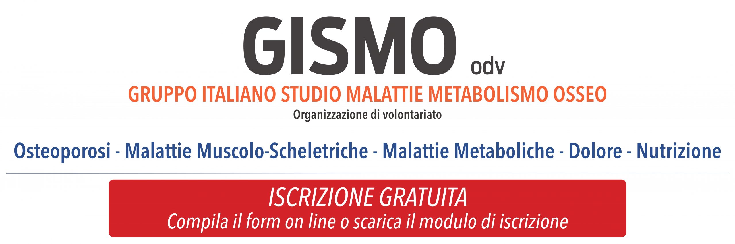 GISMO – Gruppo Italiano Sudio Malattie Metabolismo Osseo